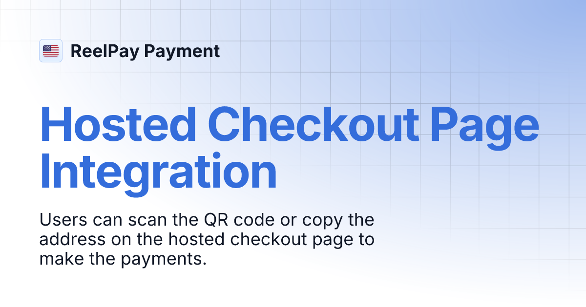 Hosted Checkout Page Integration | ReelPay Payment